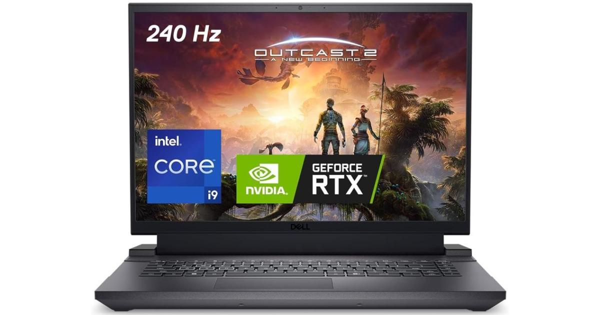 Dell G16 7630 Dark Metallic Nightshade Gaming Laptop, 16" QHD+ 2.5K (2560x1600) 240Hz WVA, 13th ...