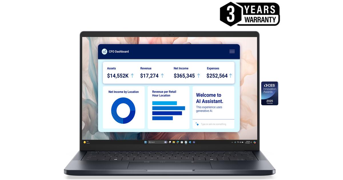 Dell Pro 14 Premium, Metallic Finish Laptop, Ultralight 14" FHD+ IPS ...