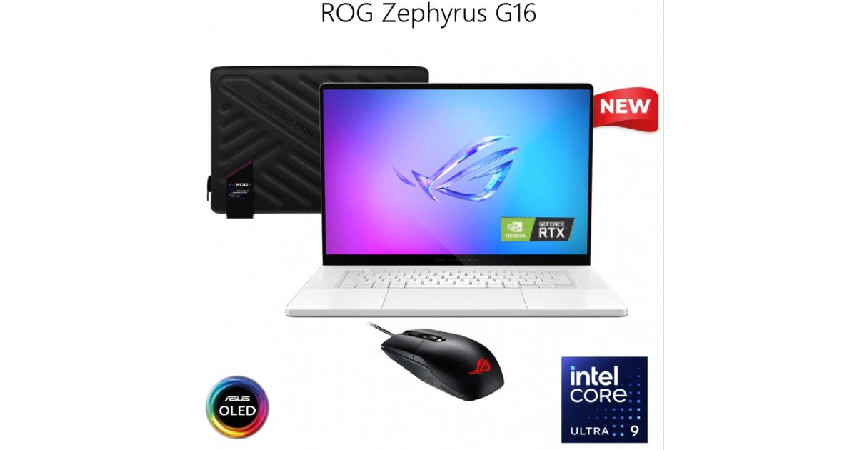 ASUS ROG Zephyrus G16 (2025) 16" 2.5K 240Hz OLED, Intel Core Ultra 9 ...