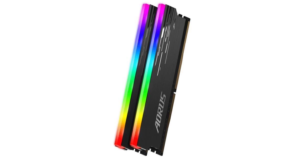 GIGABYTE AORUS RGB Memory DDR4 16GB (2x8GB) 3733MHz | AORUS 3733MHz ...