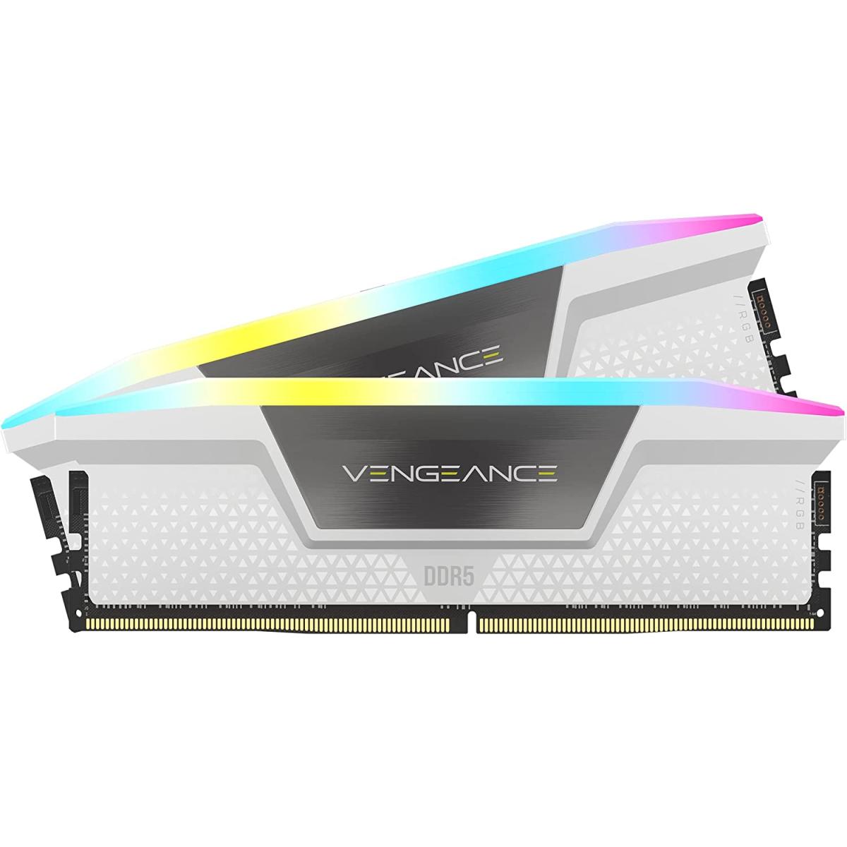 CORSAIR VENGEANCE RGB 32GB 2x16GB DDR5 RAM 6000MT s CL30 Memory Kit