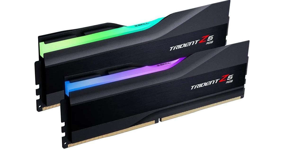 G.SKILL Trident Z5 RGB Series 32GB (2x16GB) DDR5 RAM 8000MT/s CL38 ...