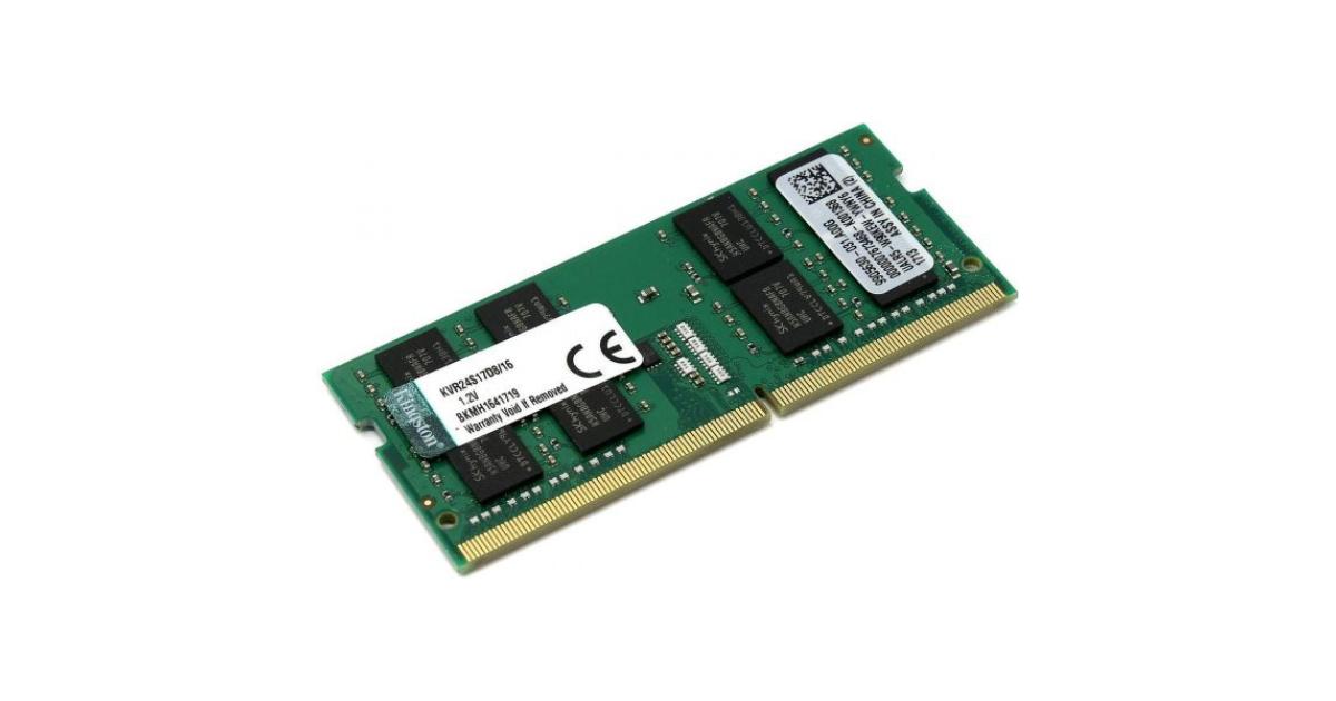 Kingston Value Ram 16GB DDR4-3200Mhz SODIMM Notebook Memory ...
