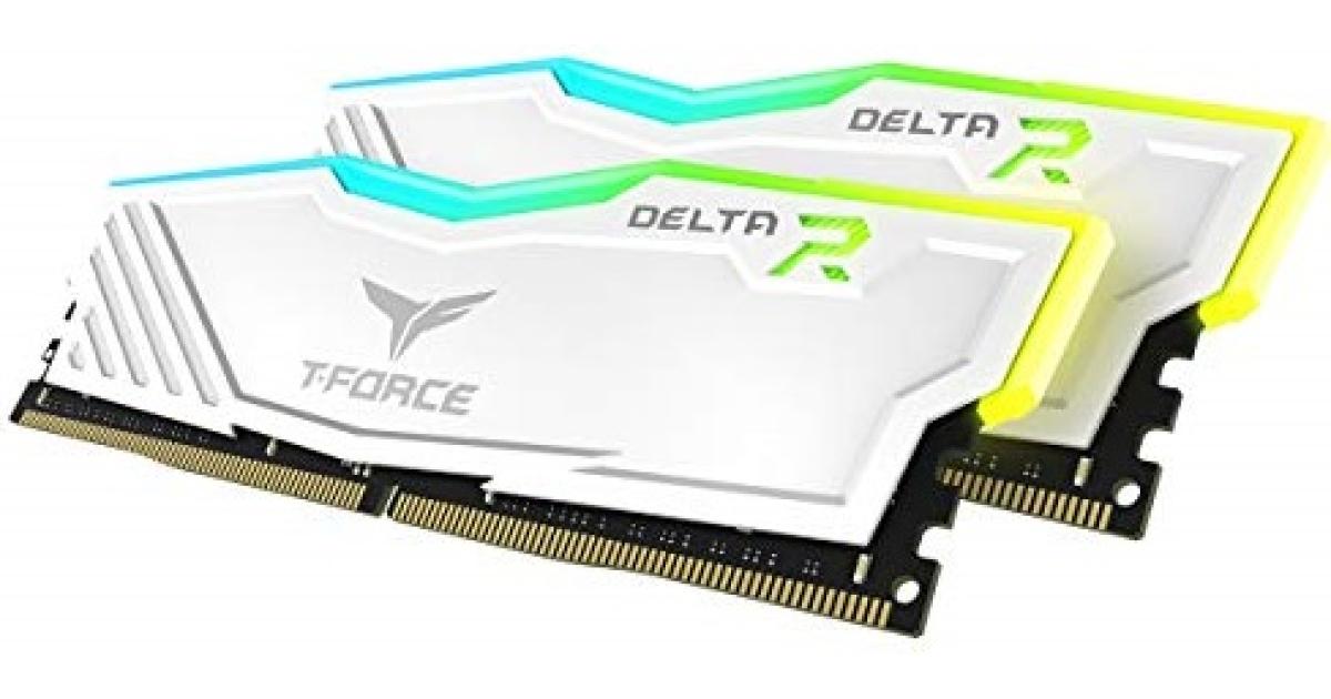 TEAMGROUP T-Force Delta RGB 16GB Kit (2x8) 3600MHz CL18 DDR4 Desktop ...