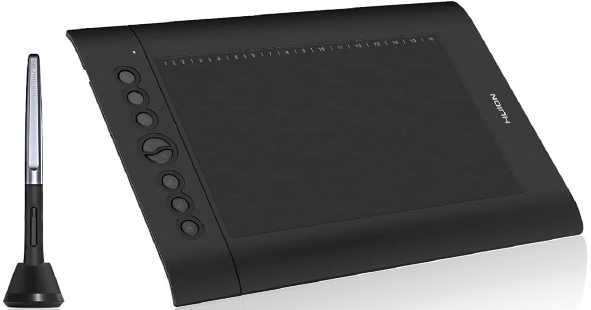 HUION H610PRO V2 Graphics Drawing Tablet Anti-glare Screen (Pen Display ...