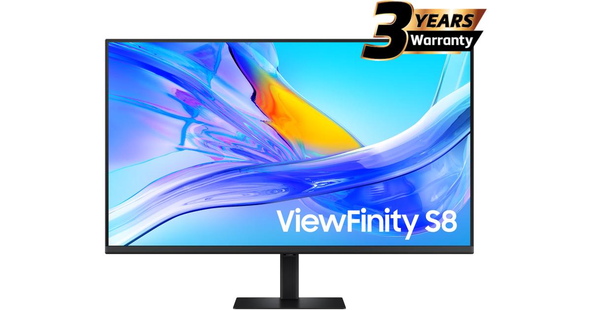 Samsung S8 (D800) 37" 4K UHD USB Type-C Flat Business Monitor VA, 60Hz ...