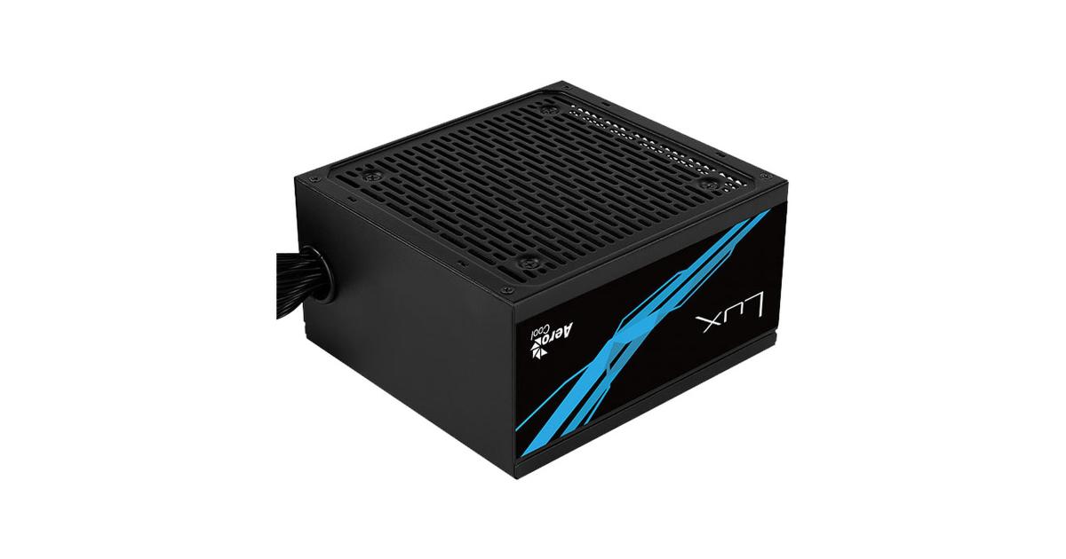 AeroCool LUX 650W 80 Plus Bronze Up To 88%+ Efficiency, Stylish ...