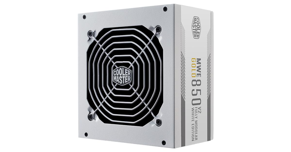 Cooler Master MWE GOLD 850 V2 (White Edition) (ATX 3.0) 850W 80 Plus ...