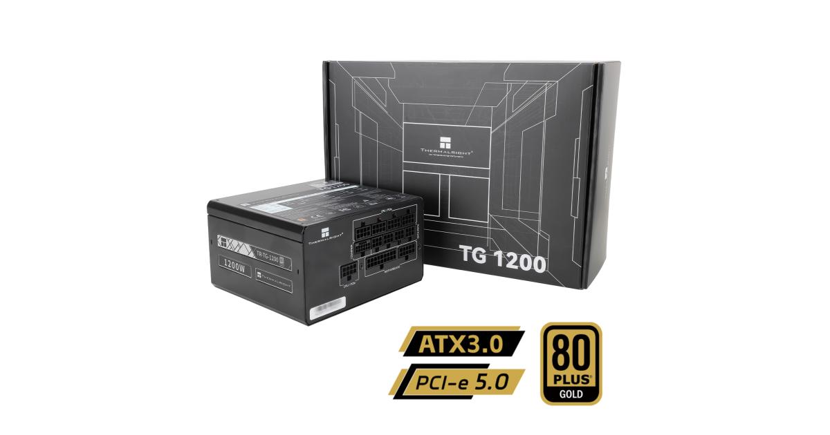 Thermalright (TG-1200) Gold 1200W (ATX 3.0) PCIE 5.0 (12VHPWR) 80 Plus ...