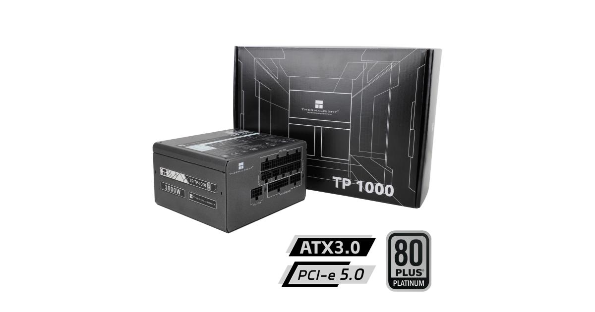 Thermalright (TP-1000) Platinum 1000W (ATX 3.0) PCIE 5.0 (12VHPWR) 80 Plus Platinum Full Modular ...