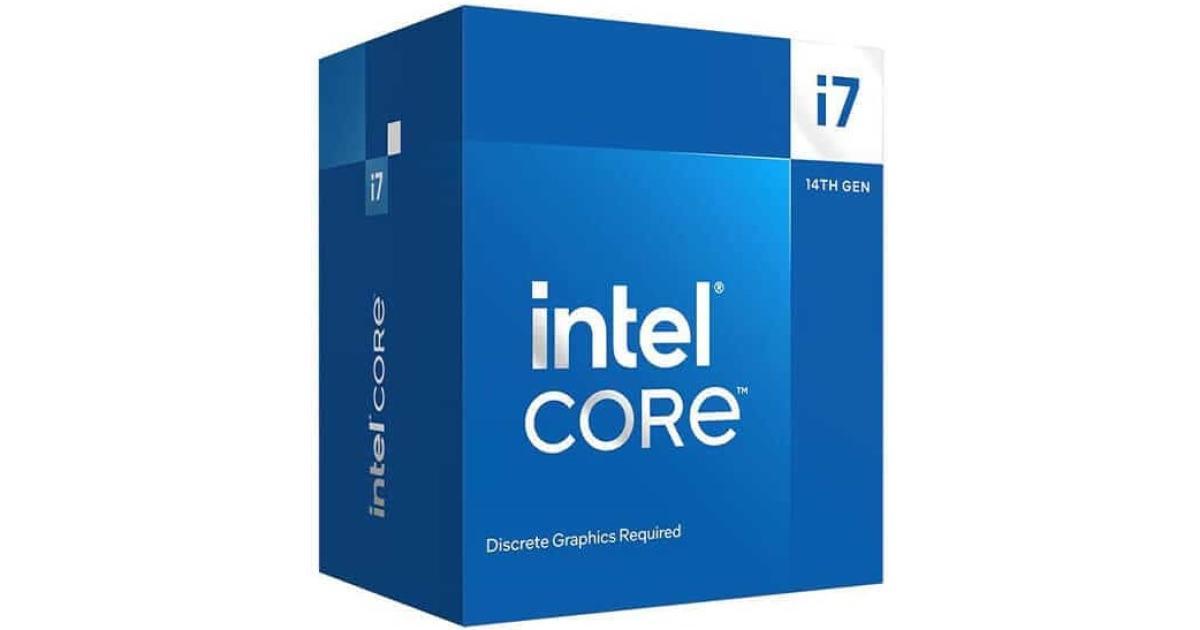 Intel Core i7-14700F Up To 5.4GHz, 14TH Gen CPU Processor LGA1700, 20 ...