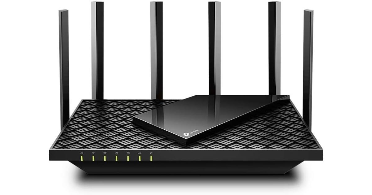 TP-Link AX1800 WiFi 6 Router V4 (Archer AX21) – Dual Band Wireless Internet, Gigabit, Easy Mesh ...