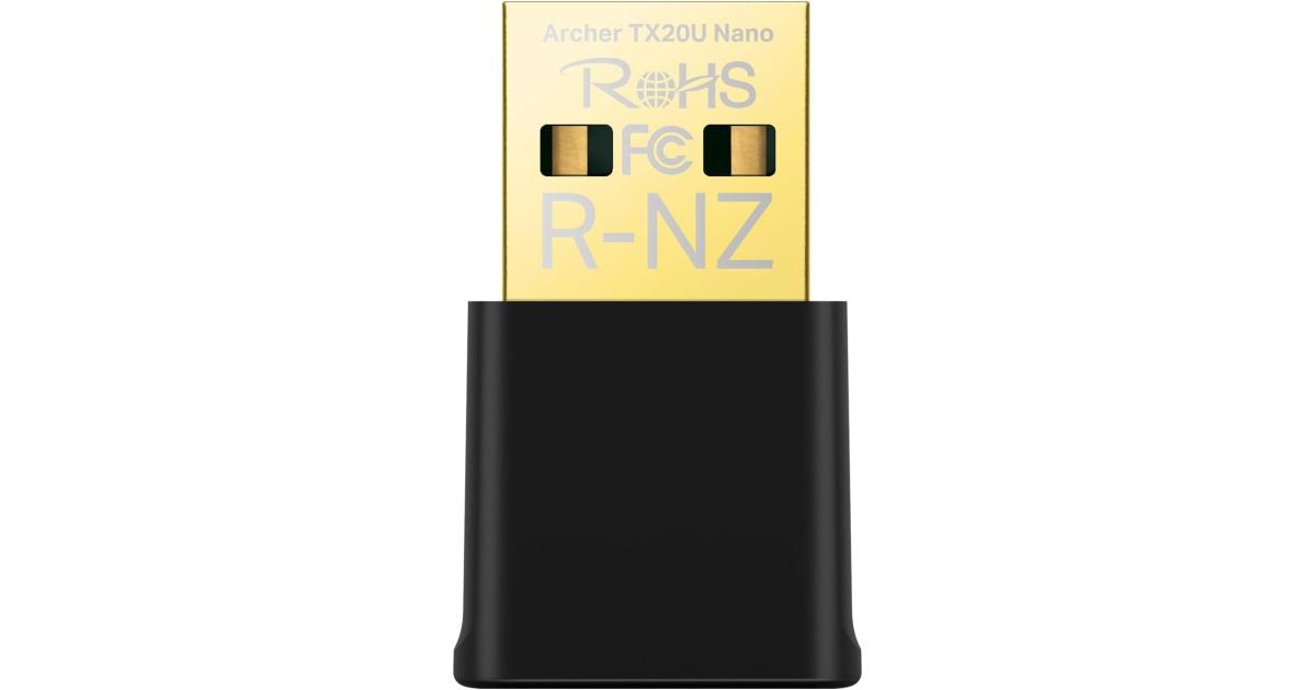 TP-Link Nano USB WiFi 6 Adapter for PC(Archer TX20U Nano) - AX1800 2.4G ...