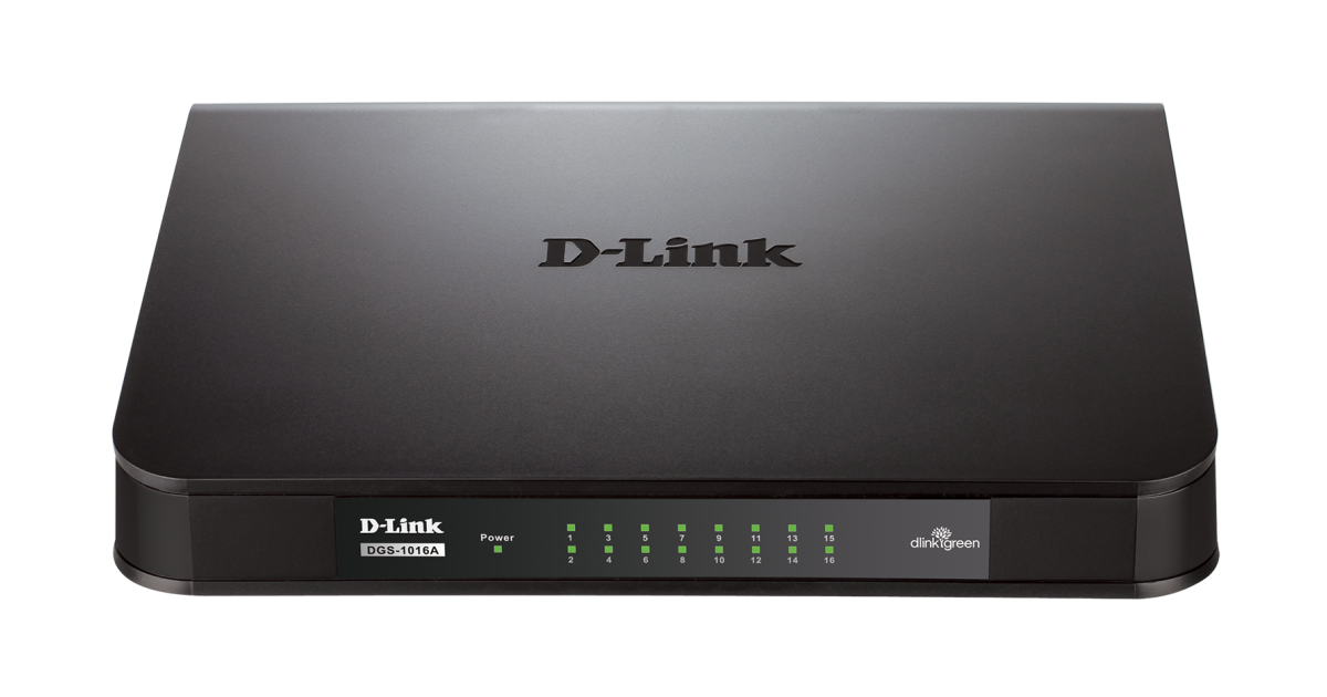 D-Link 16-Port Gigabit Switch | DGS-1016A | OS | Jordan